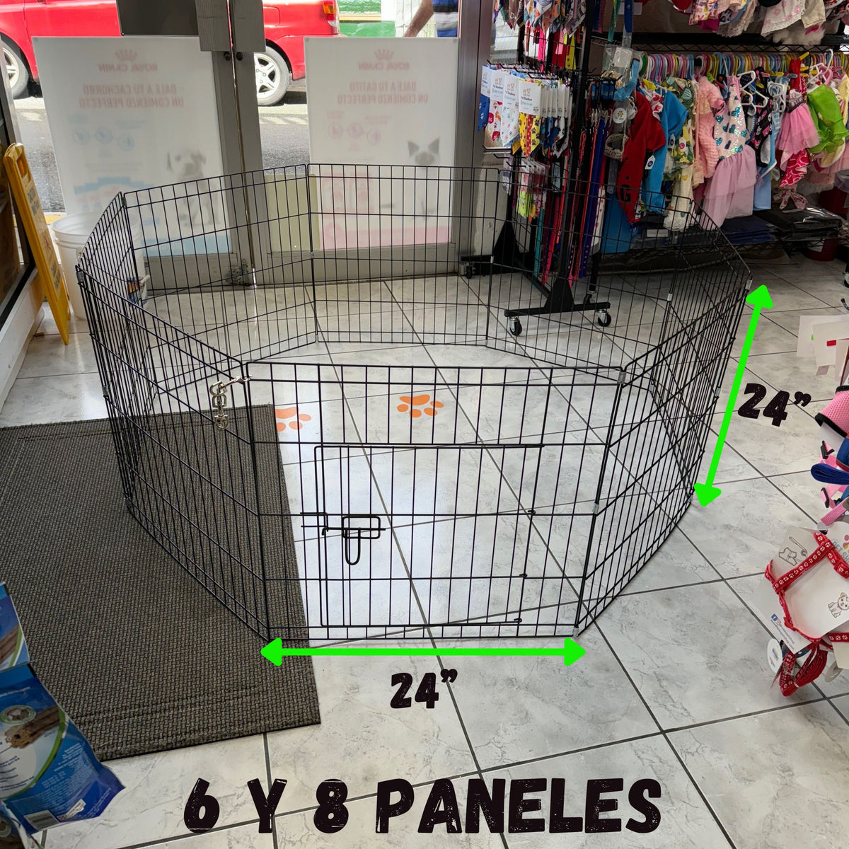 Corral en Metal| Ciales Pet Shop